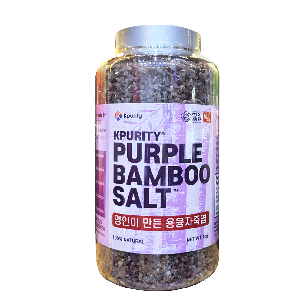 Artisan Yongyung Purple Bamboo Salt 1Kg (Crystal) – Kpurity